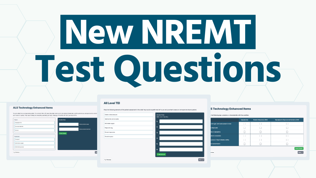 New Nremt Question Types Teis Limmer Education