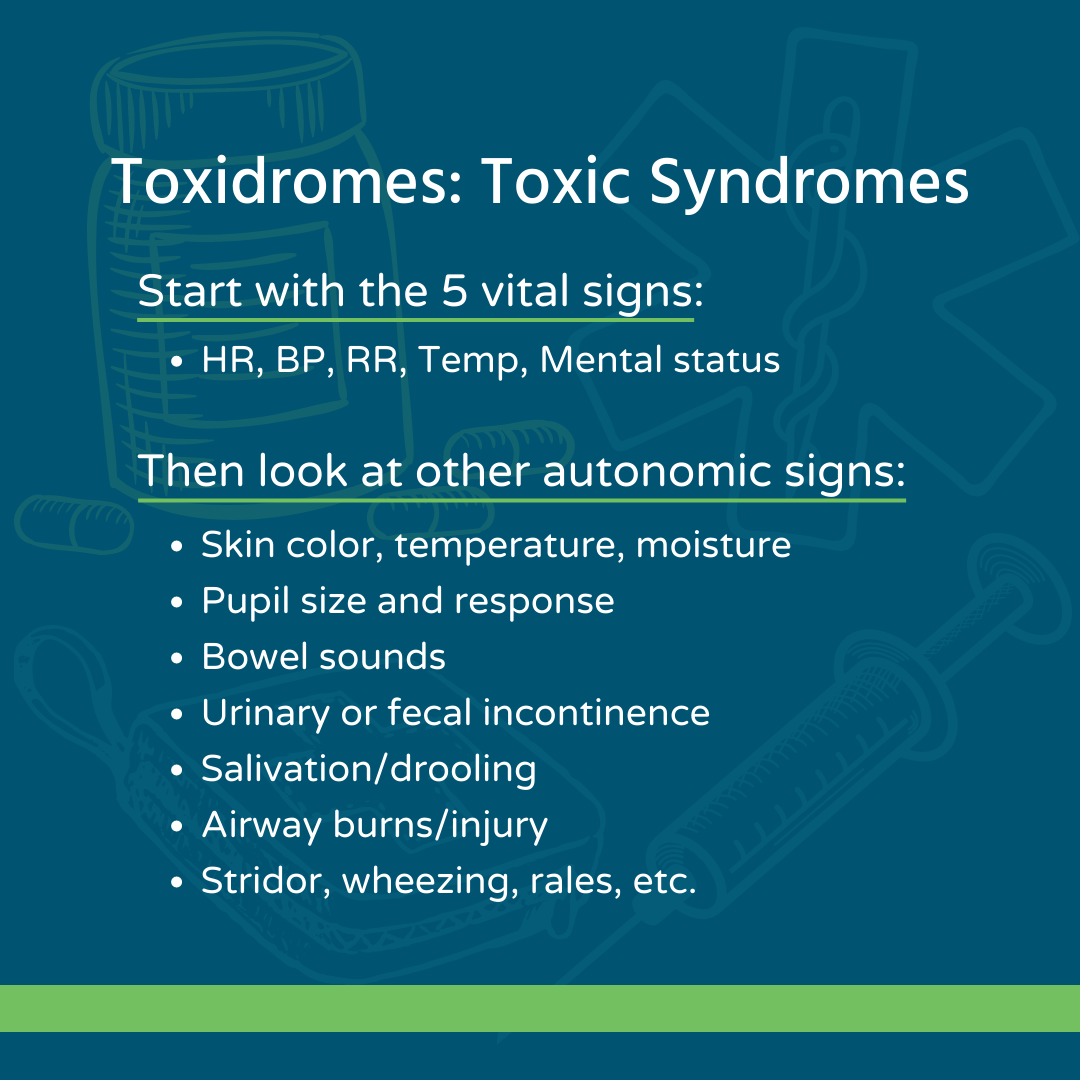 Prehospital Toxicology Tips – Limmer Education, LLC