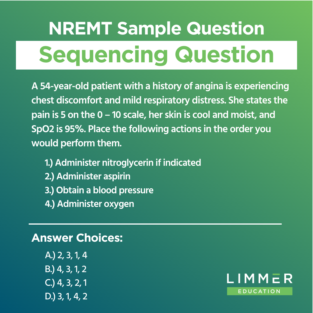 NREMT FAQs: Memorizing Meds, New Questions, Lightning Strikes – Limmer ...