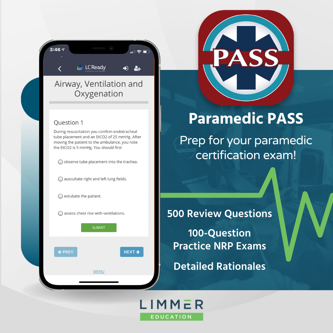 Paramedic PASS – Limmer Education, LLC